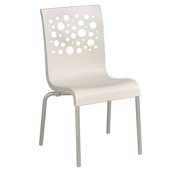 Grosfillex Commercial Resin Furniture Grosfillex Tempo Stackable Sidechair | Wayfair